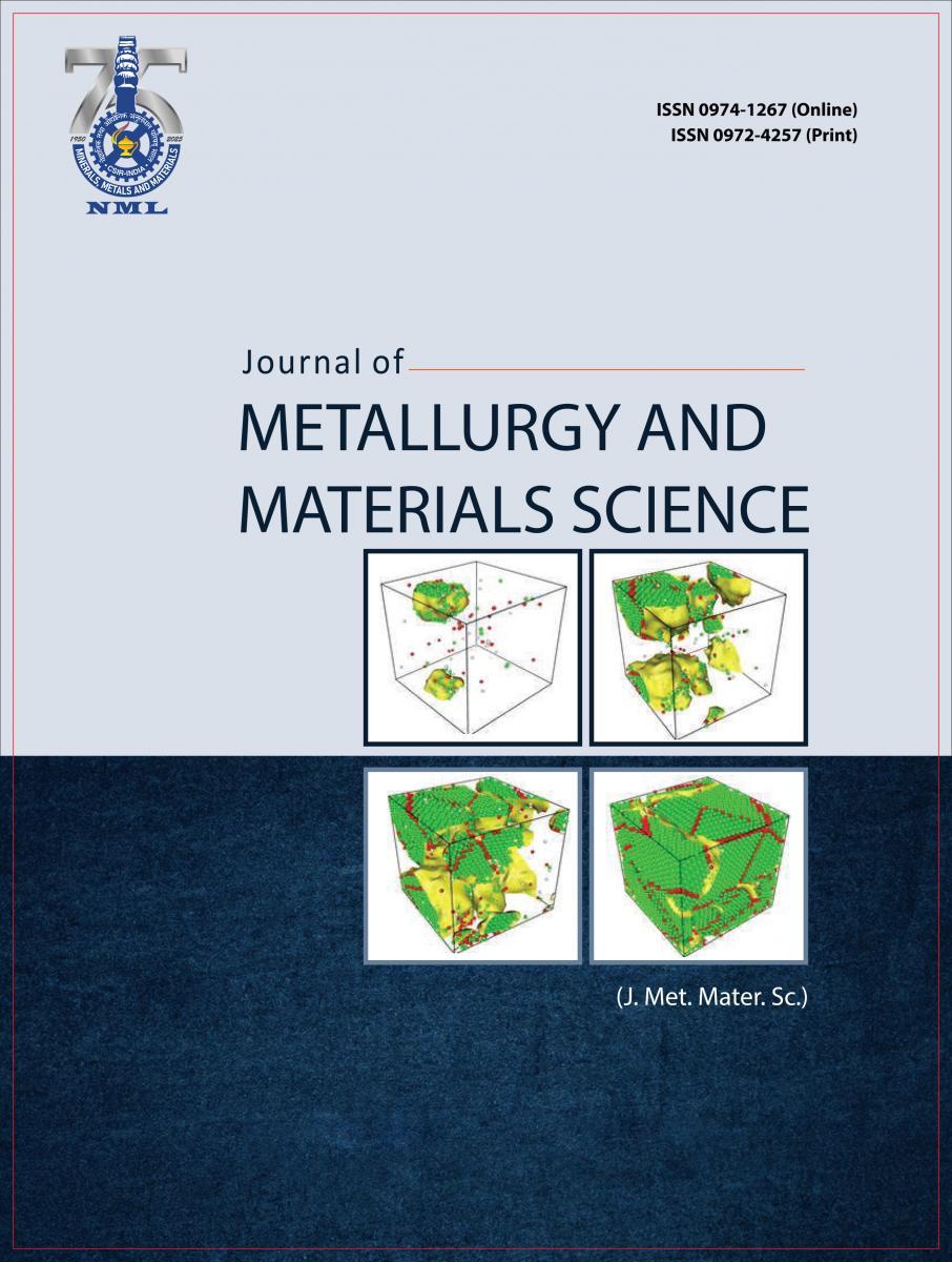 CSIR-NML Journal | CSIR-NML